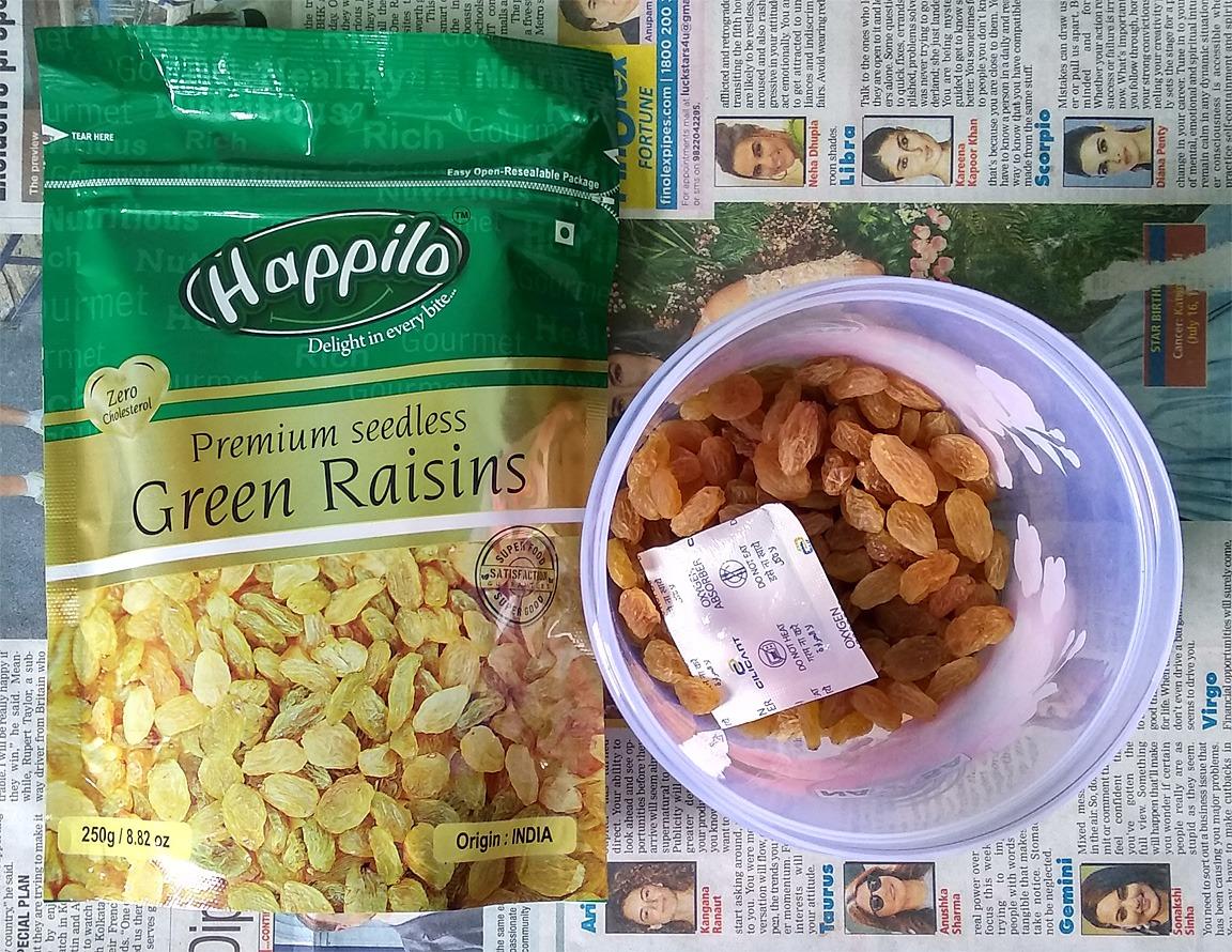 Happilo Premium Seedless Raisins, 250g (Pack of 2) : Amazon.in: Grocery ...
