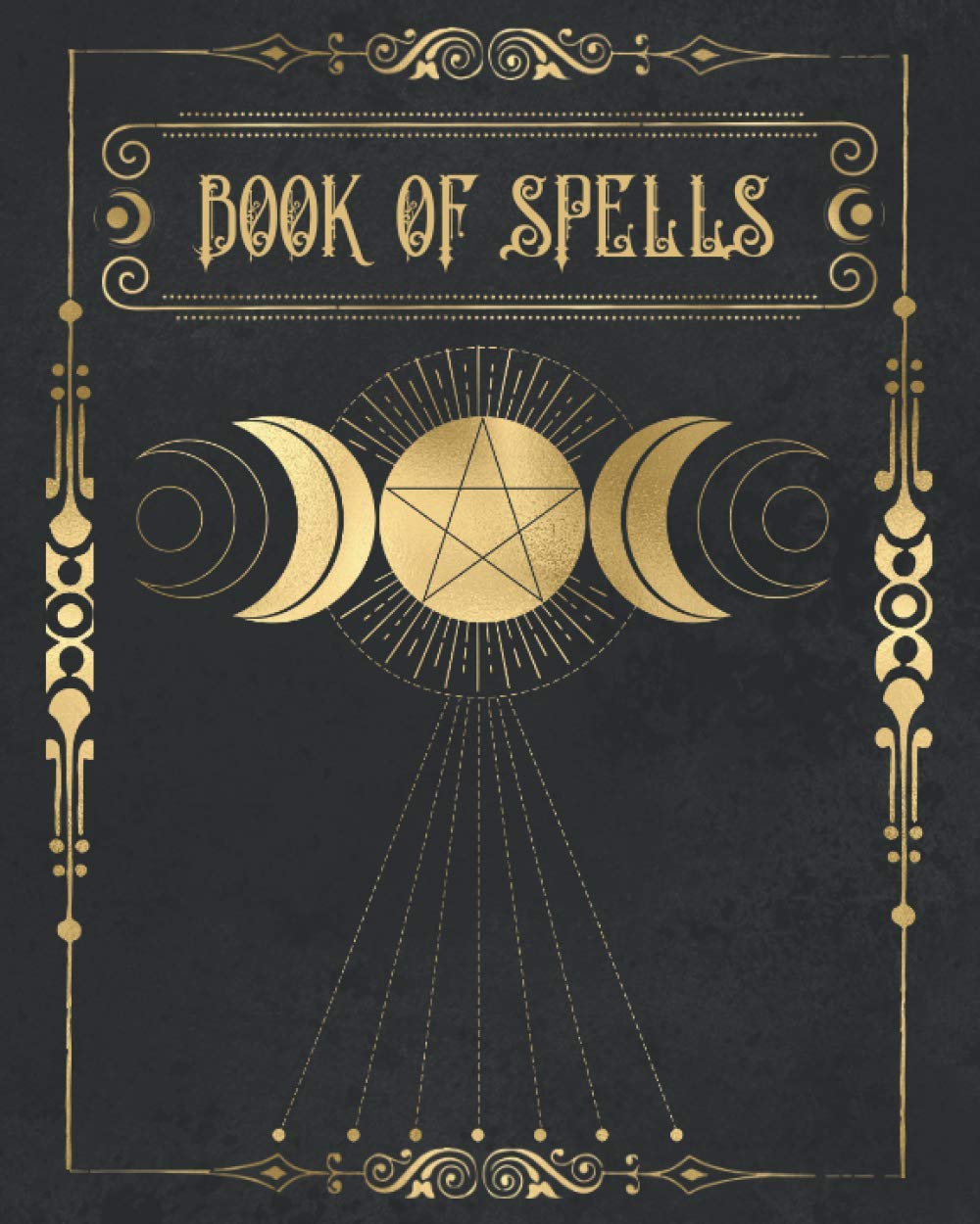 Book of Spells: A Blank Spell & Recipe Book for Witches to Record ...