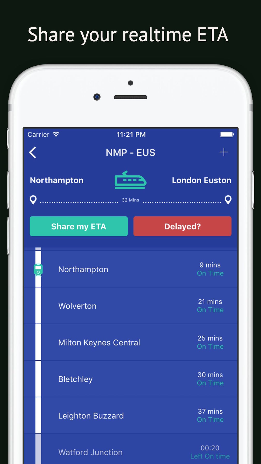 TrainMate - Live train times, alerts and refunds - App on Amazon Appstore