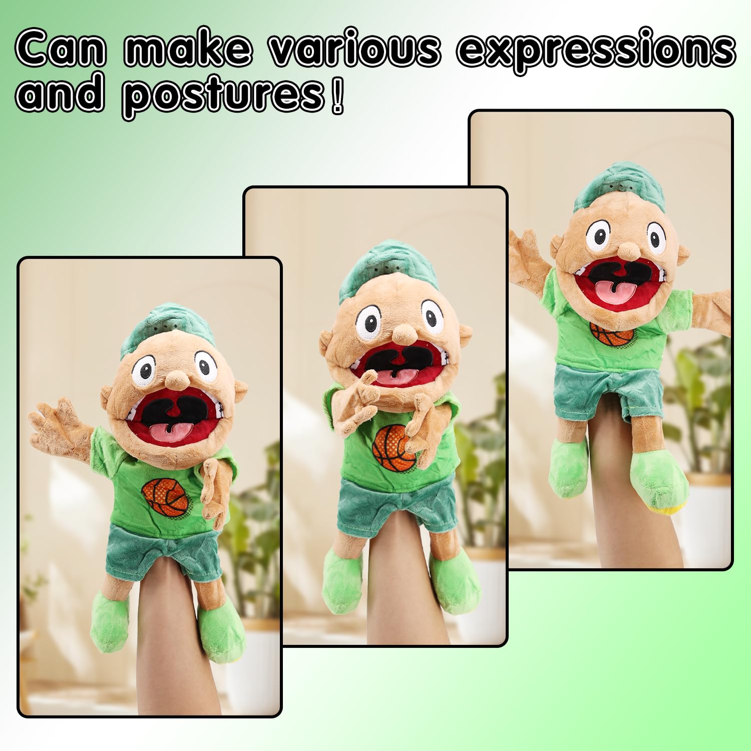 Jeffy Hand Puppets for Kid Jeffy’s Classmates JR Hand Puppet Toys to ...