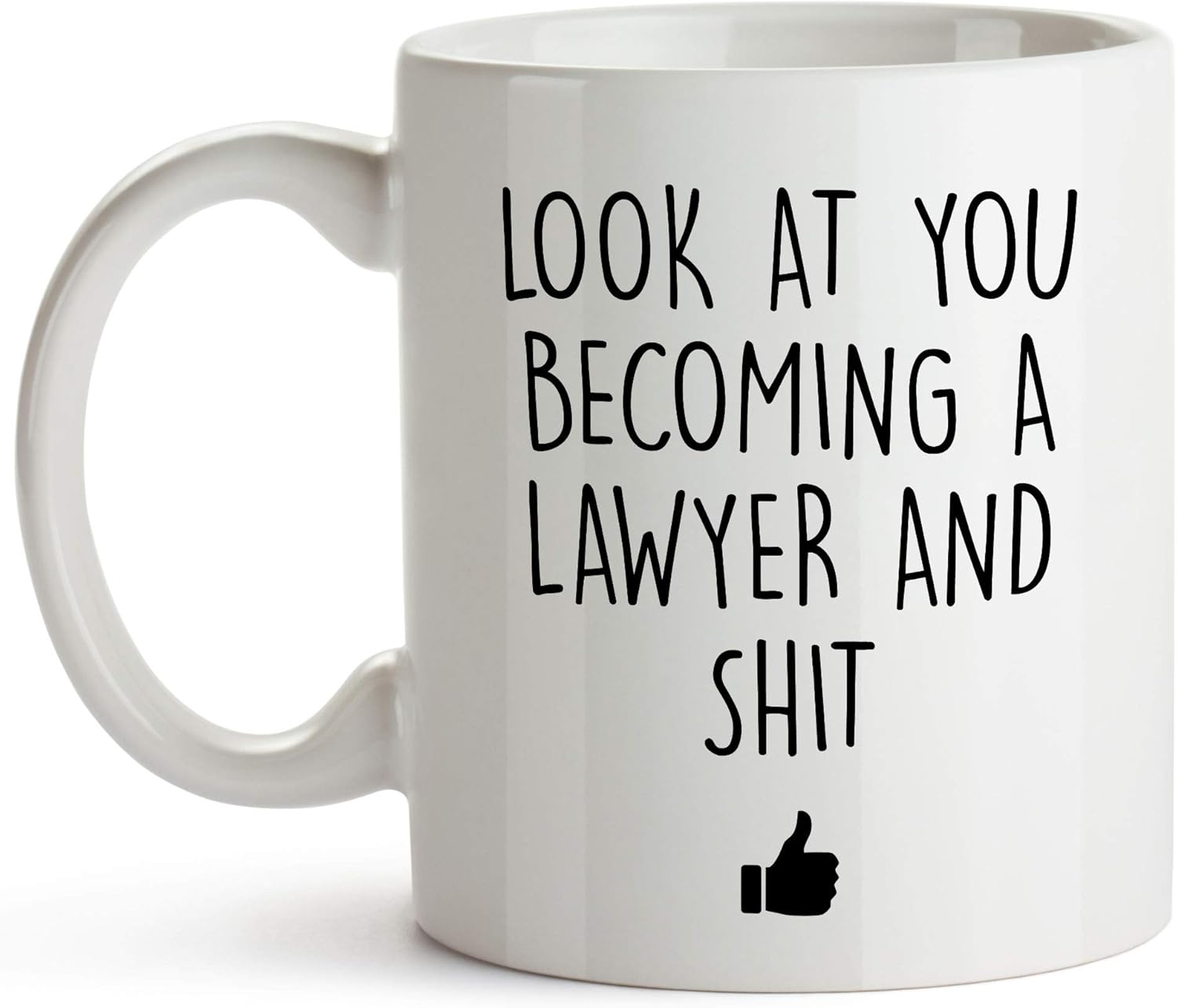 Amazon.com: YouNique Designs Law Student Coffee Mug, 11 Ounces, Law ...