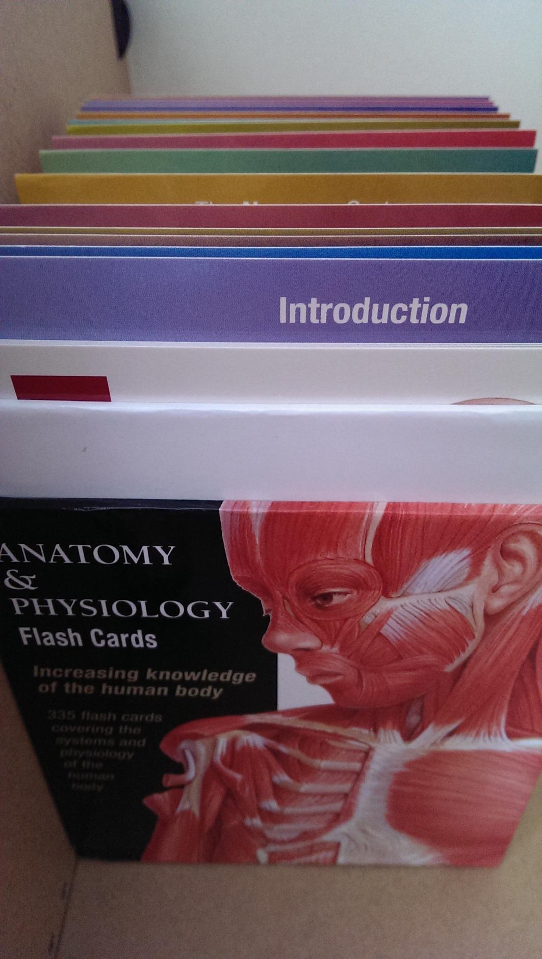 Anatomy and Physiology Flash Cards: Increasing Knowledge of the Human ...