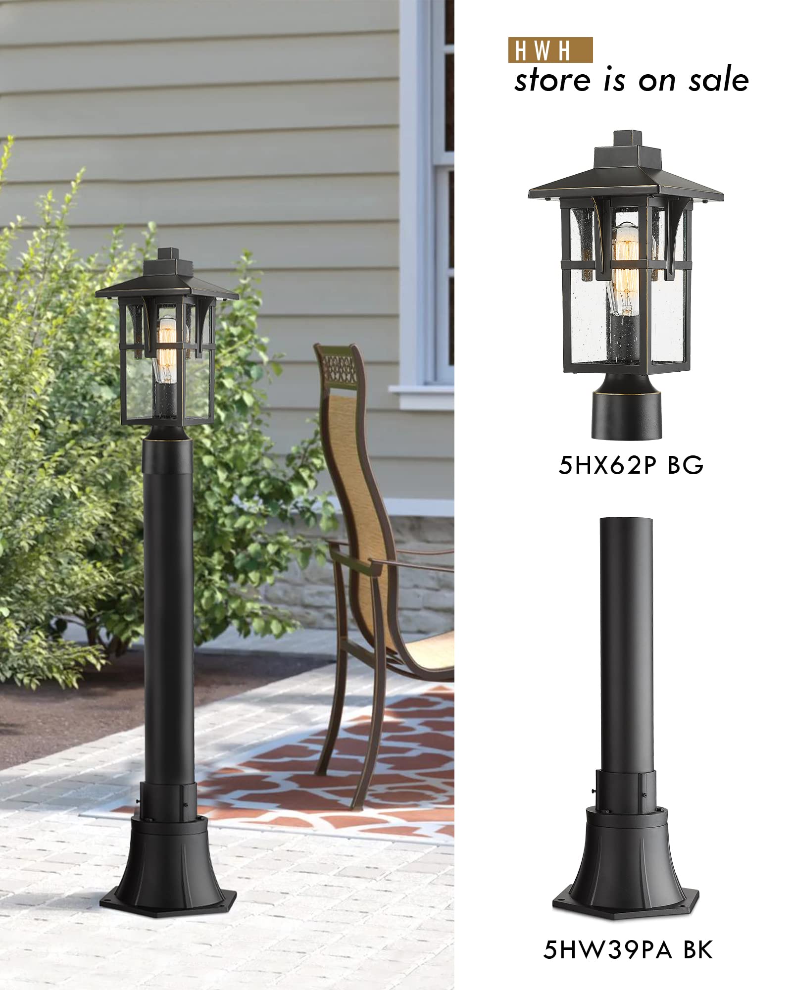 Industrial Light Post Light Poles Commercial LED Lighting