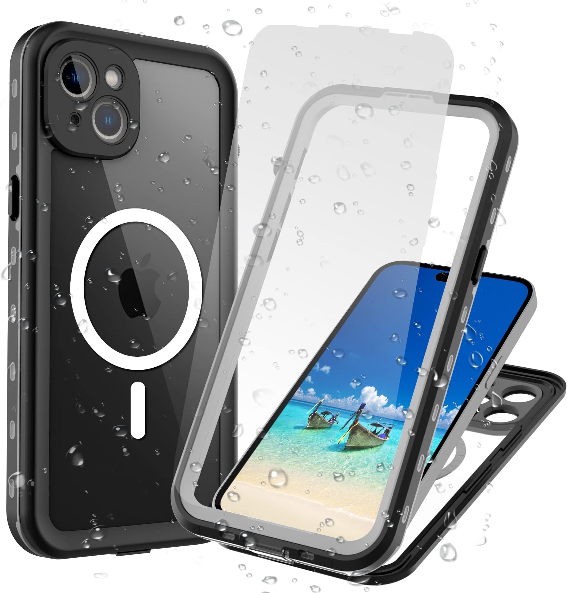 Amazon.com: Jiwjfeui Full Body Case for iPhone 15 Plus 6.7 Inch ...