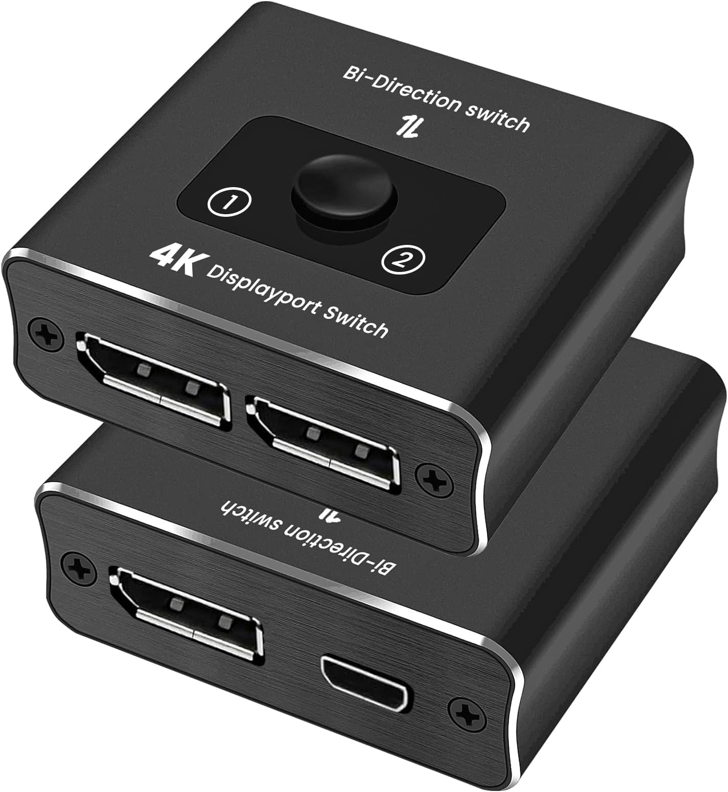 Amazon.com: DisplayPort Switch 2 in 1 Out or DisplayPort Splitter 1 in ...