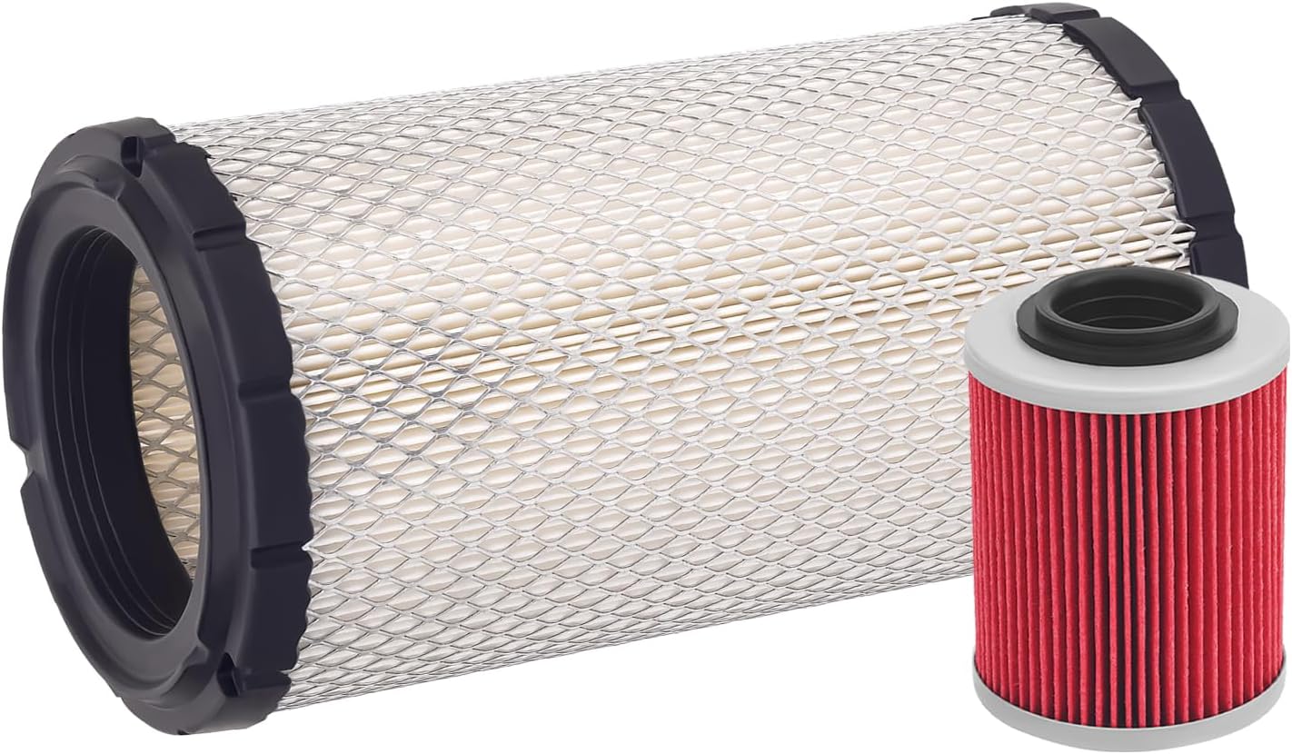 Amazon.com: Motorcycle Air Filter 715900394 & Oil Filter 420256188 ...