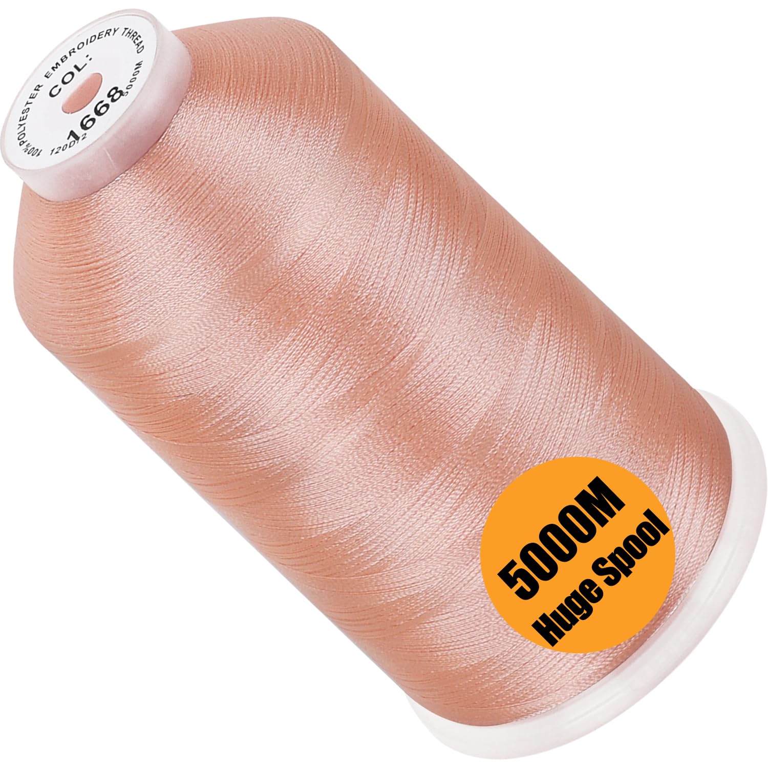 Amazon.com: New brothread - Single Huge Spool 5000M Each Polyester ...