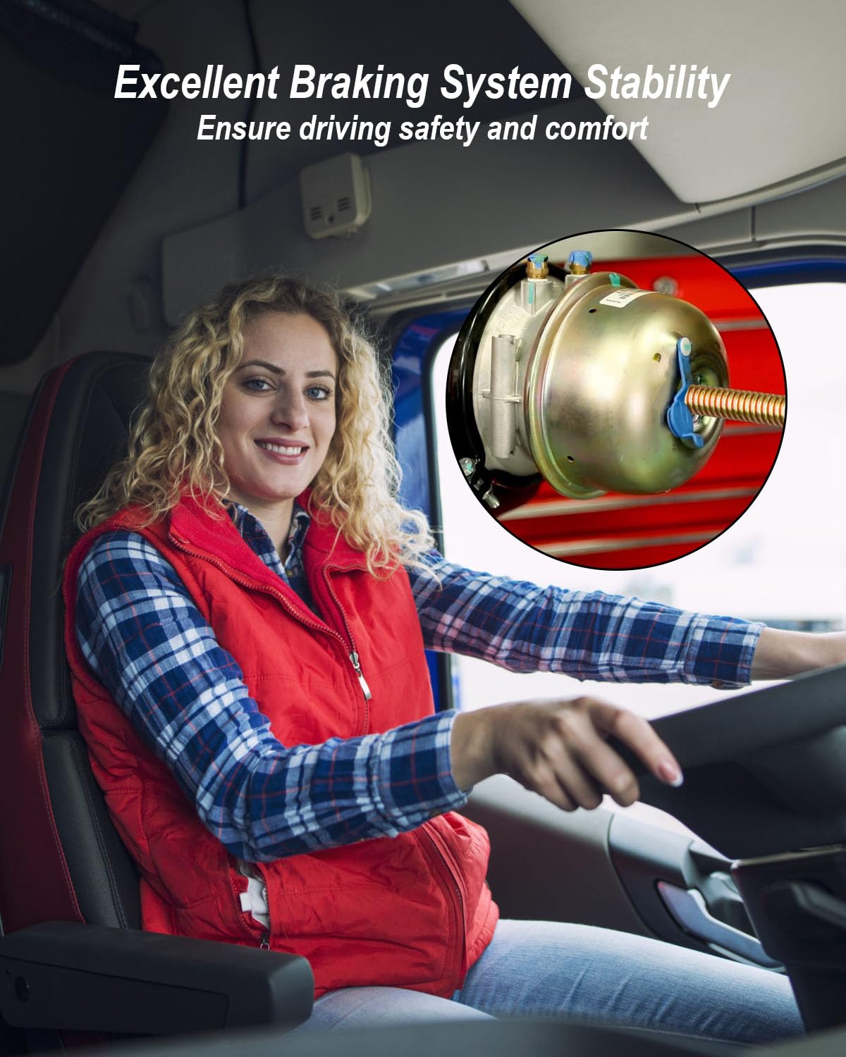 Semi Truck Brake Release EIKLIM 4-Pack Brake Cage Bolts - Release Bolt ...