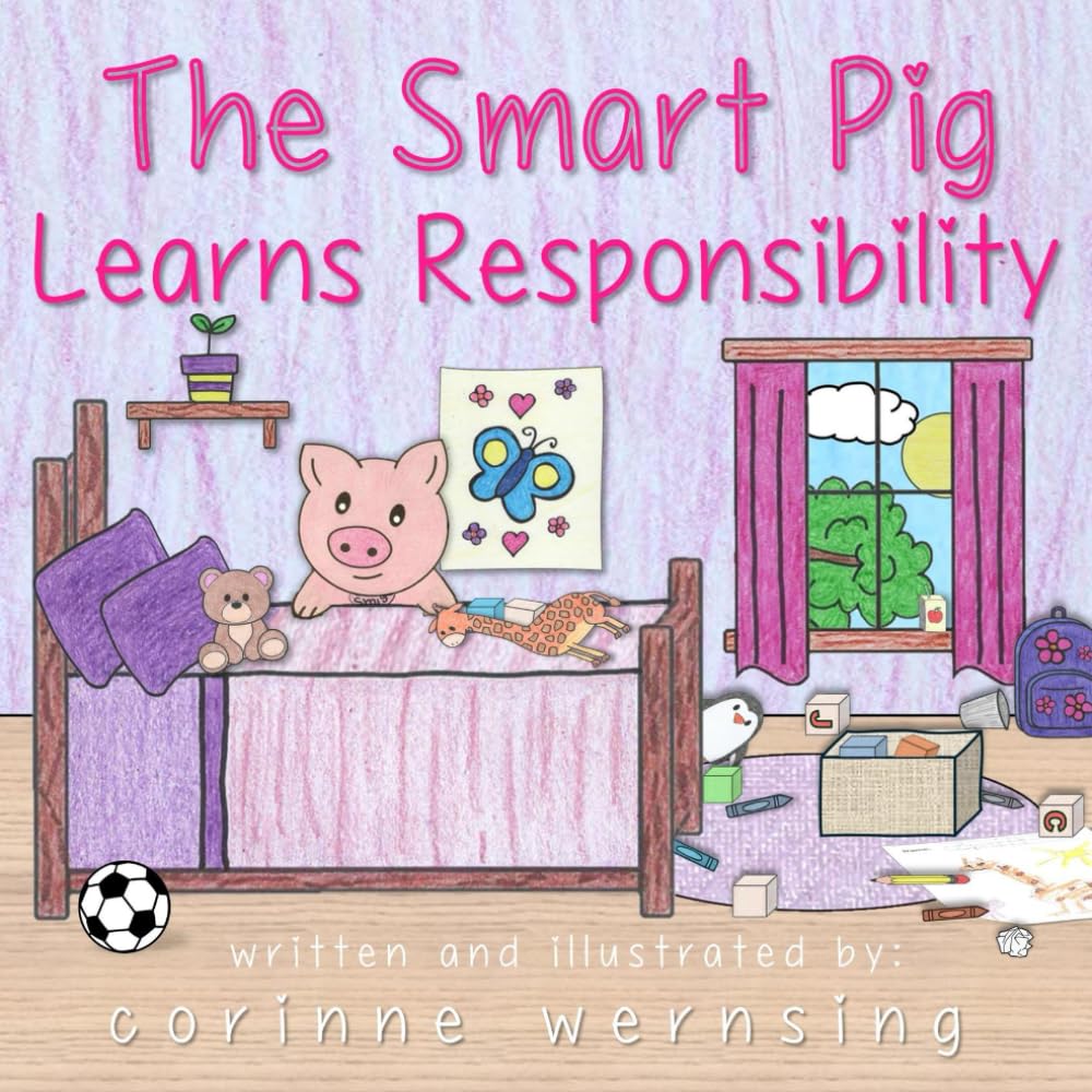 Amazon.com: The Smart Pig Learns Responsibility: A Cute, Rhyming, Read ...