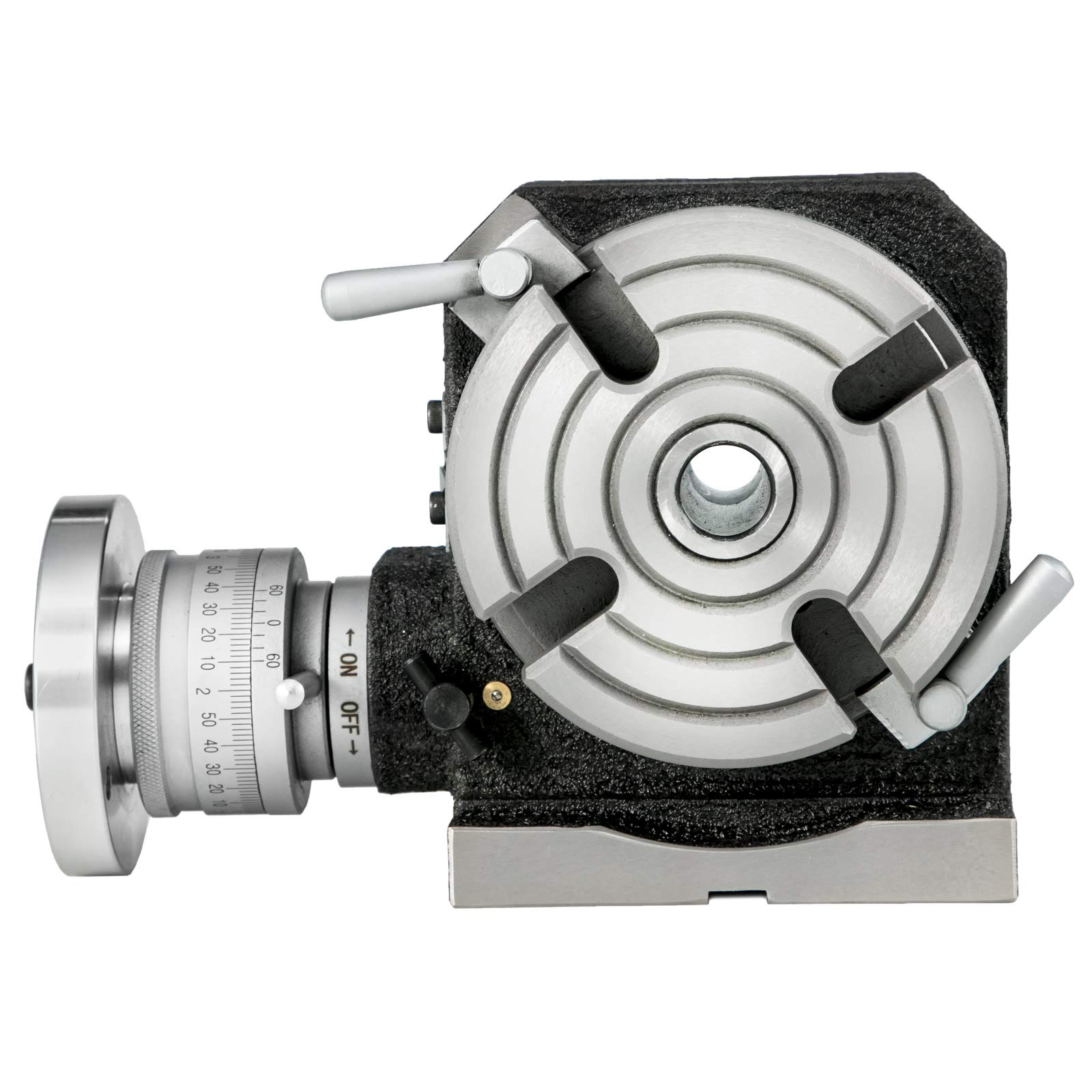 Buy BestEquip Rotary Table 4inch(100mm) Horizontal Vertical Milling ...