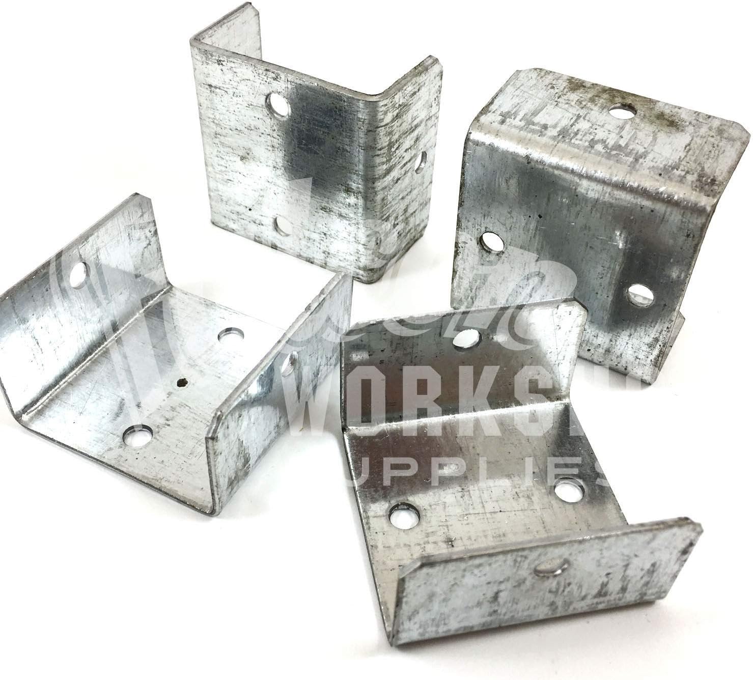 Pack of 10 x Galvanised Panel Clips (40mm) : Amazon.co.uk: DIY & Tools