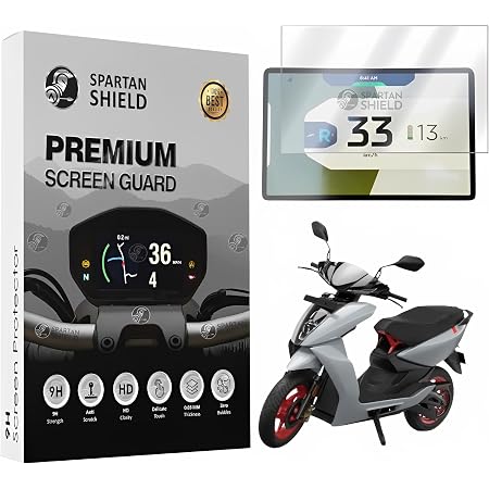 Spartan Shield 9H Touch Tempered Glass Screen Protector Compatible with ...