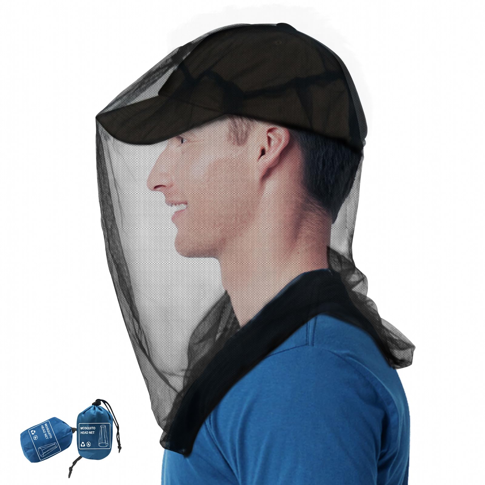 Amazon.com: tupi Mosquito Head Net for Insects, 2 Pack, Premium Bug Net ...