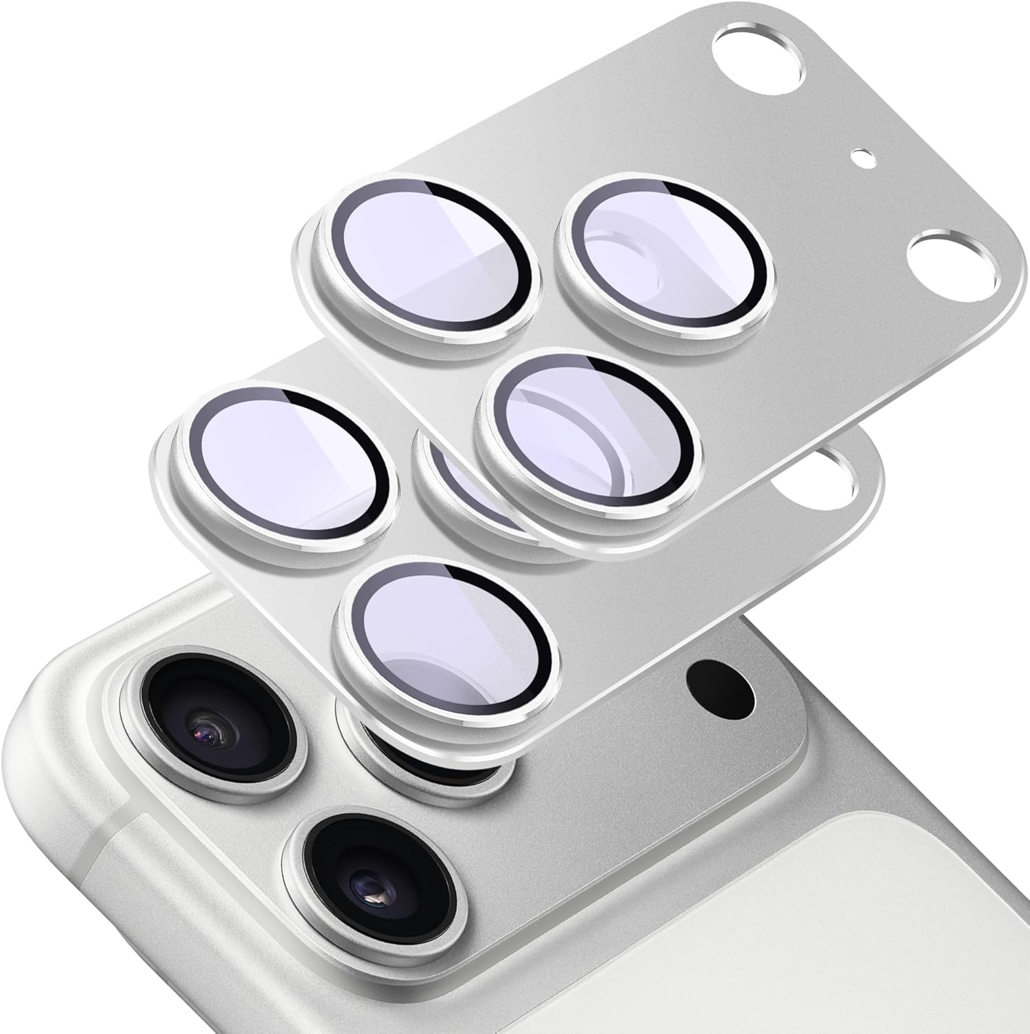 Amazon.com: KUARMOR 2-Pack Shatterproof Camera Lens Protector for ...