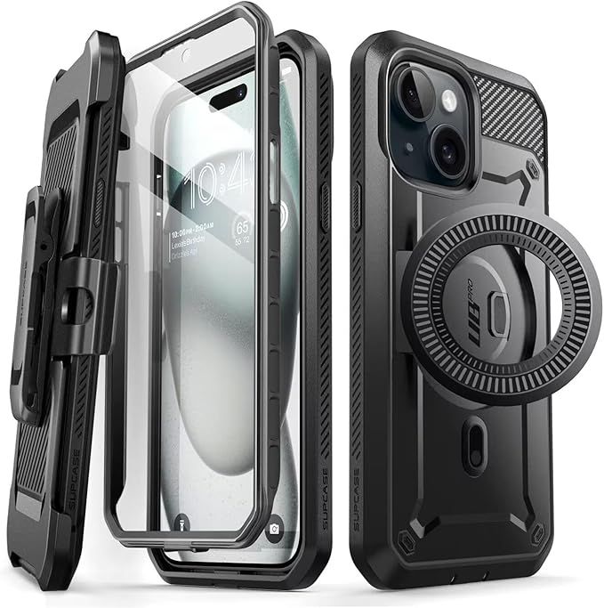 Amazon.com: SUPCASE for iPhone 15 Plus Case with Stand, [Compatible ...