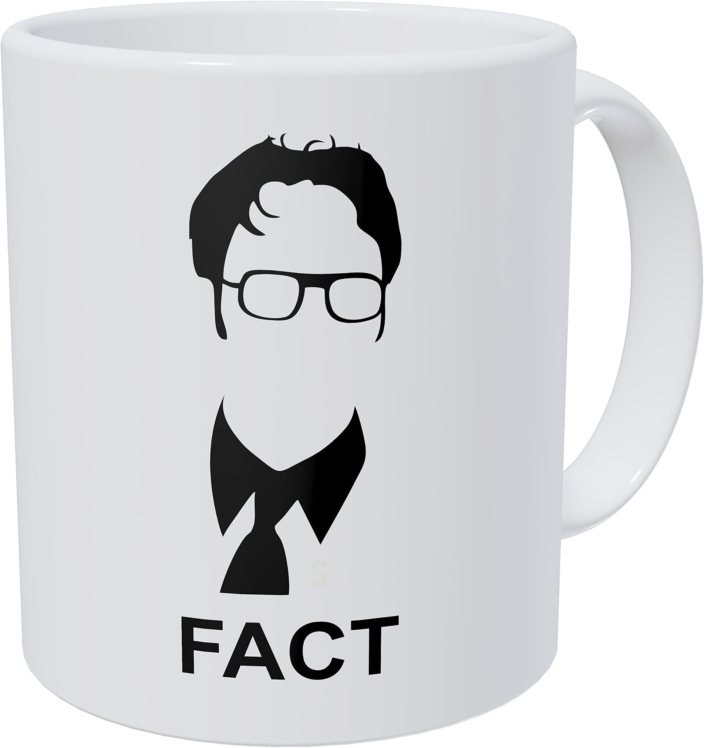 Amazon.com: Wampumtuk Jim Halpert The Office Fact - 11 Ounces Funny ...