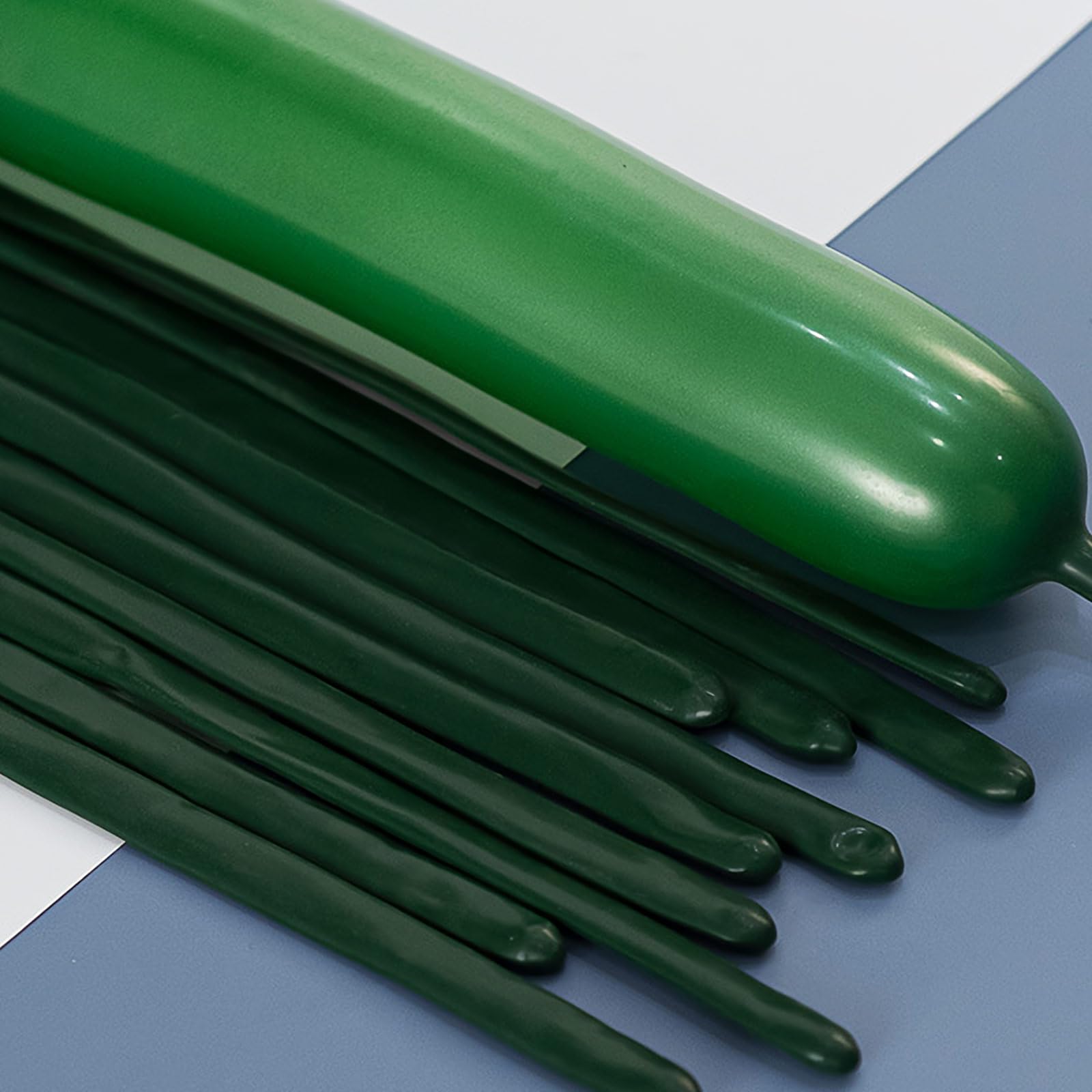 Amazon.com: 260 Balloons Dark Green, Thickened 100 Pack Long Balloons ...