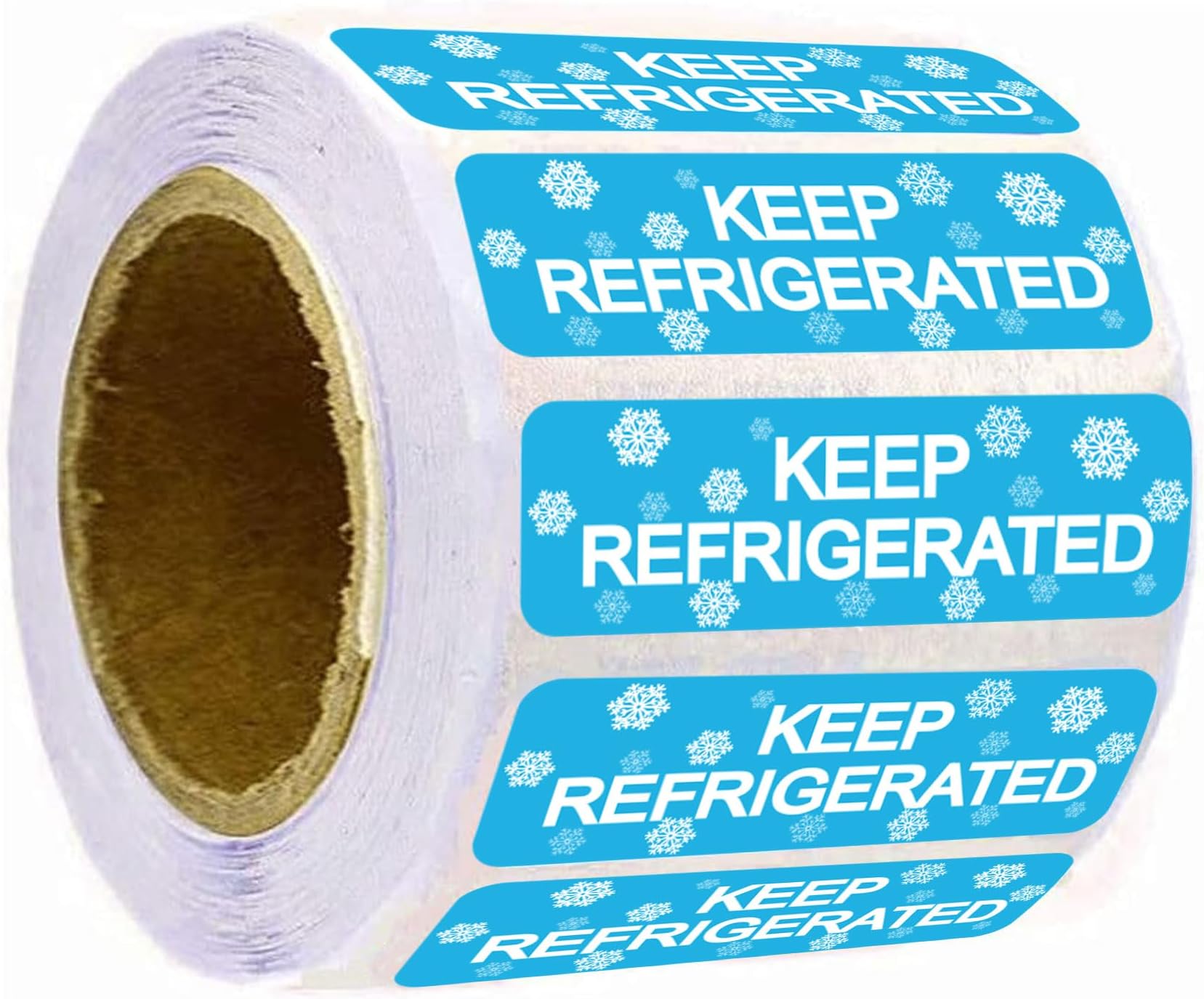 Amazon.com : Keep Refrigerated Stickers Waterproof 0.5 X 1.5 Inch ...