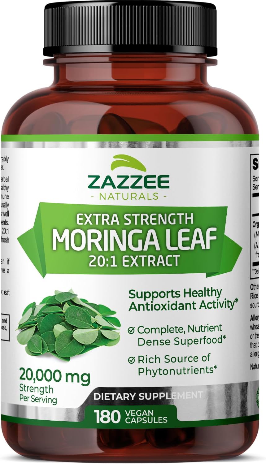 Amazon.com: PURA VIDA MORINGA Moringa Capsules and Moringa Powder ...