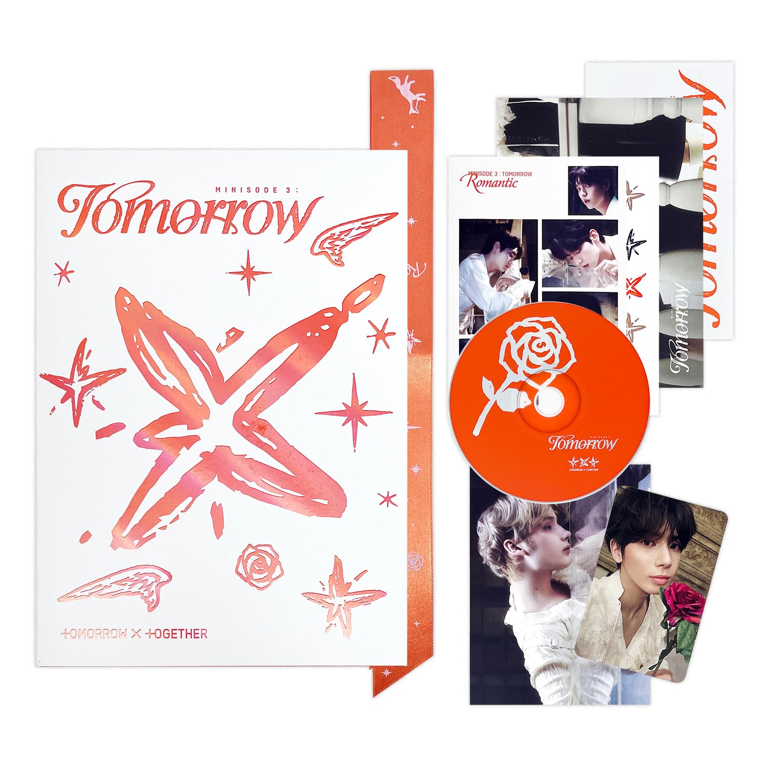 Amazon.com: TXT - [MINISODE 3 : TOMORROW] (Romantic Ver.) Photo Book ...