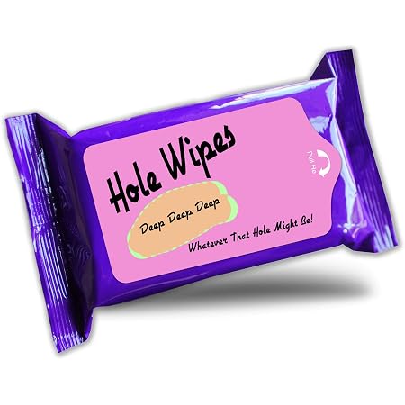 Amazon.com: Shart Be Gone Surprise Stripe Wipes - Funny Moist Wipes for ...