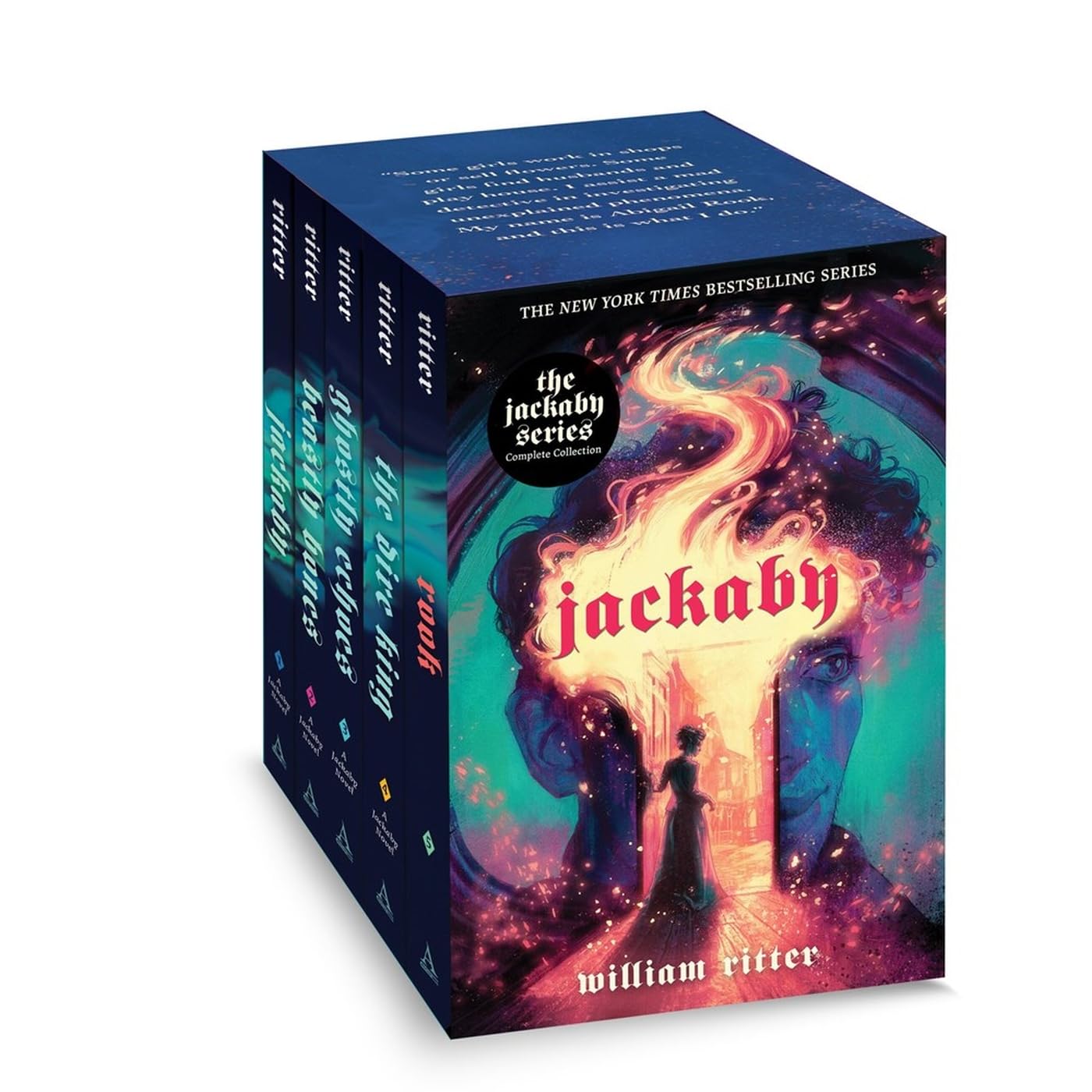 The Jackaby Series Complete Collection : Ritter, William: Amazon.co.uk ...