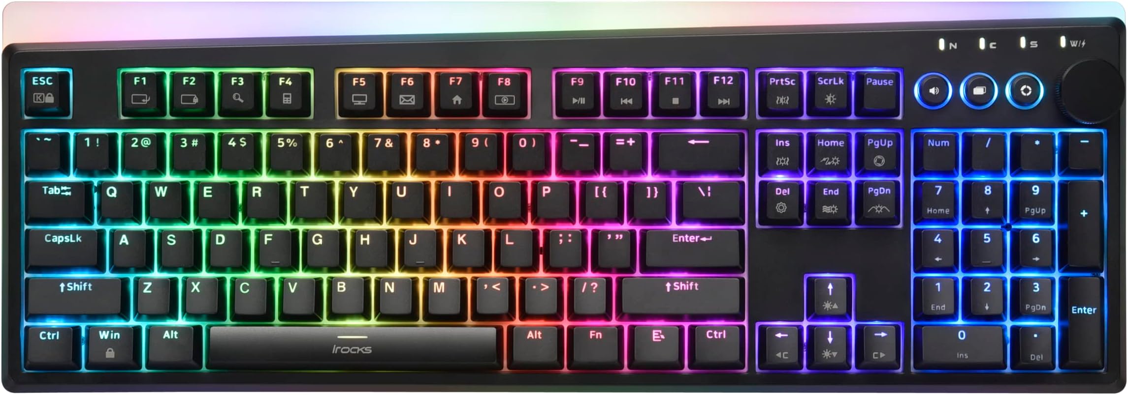 Amazon.com: MSI Vigor GK30 RGB Gaming Keyboard, 6-Zone RGB Lighting ...