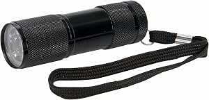 Silverline LED Black Light UV Torch 9 LED (257229) : Amazon.co.uk: DIY ...