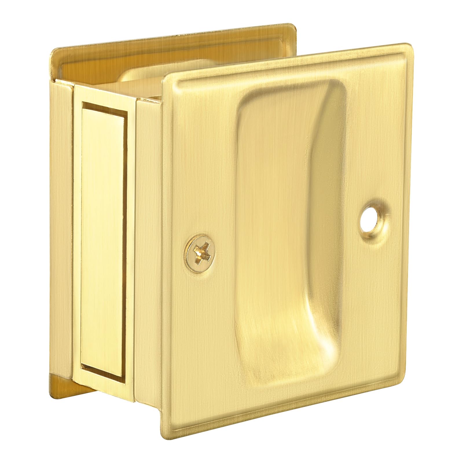 HOMOTEK Privacy Pocket Door Pull Without Switch Plate - Replace Old Or ...
