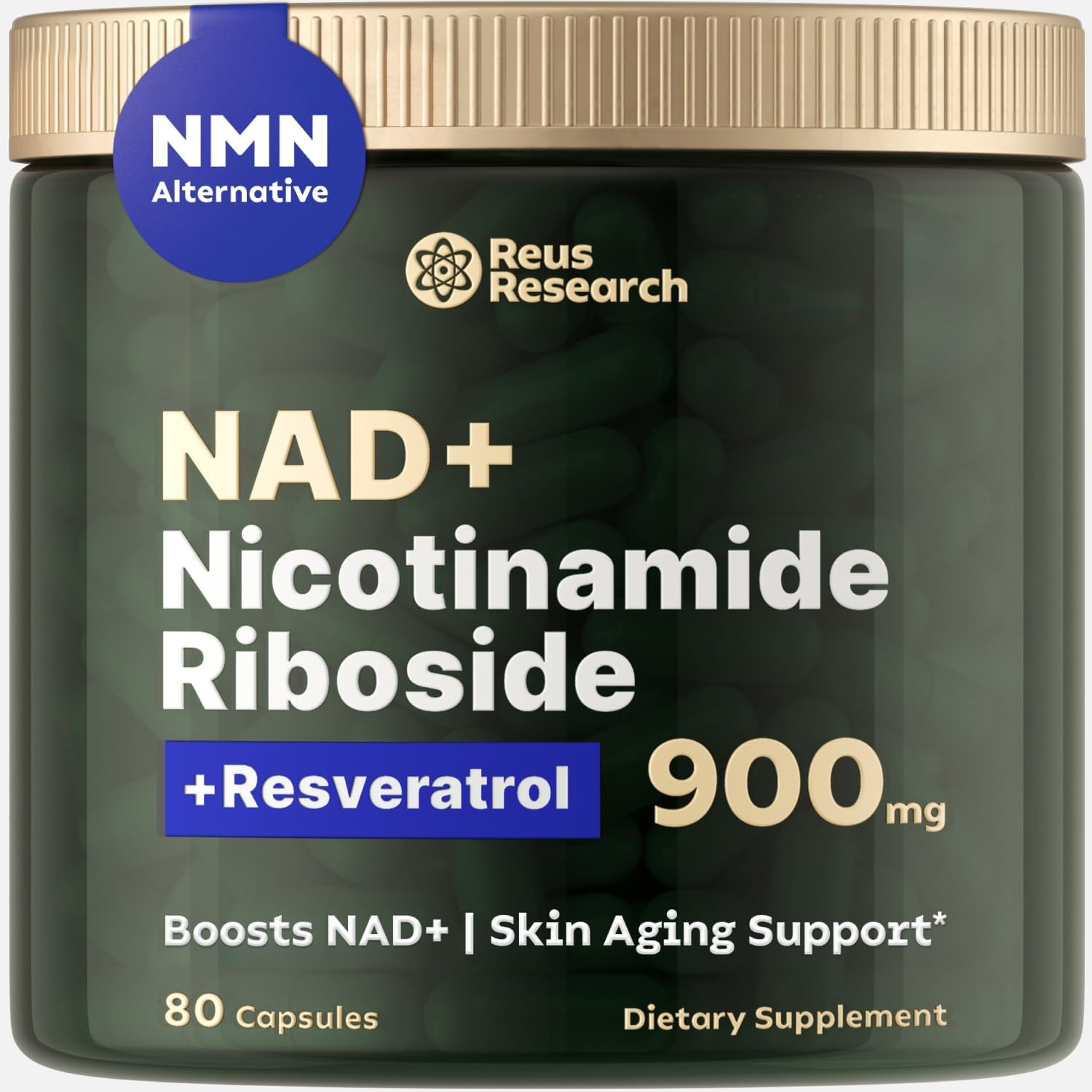 Amazon.com: TRU NIAGEN Patented NAD+ Supplement for Anti Aging and Cell ...