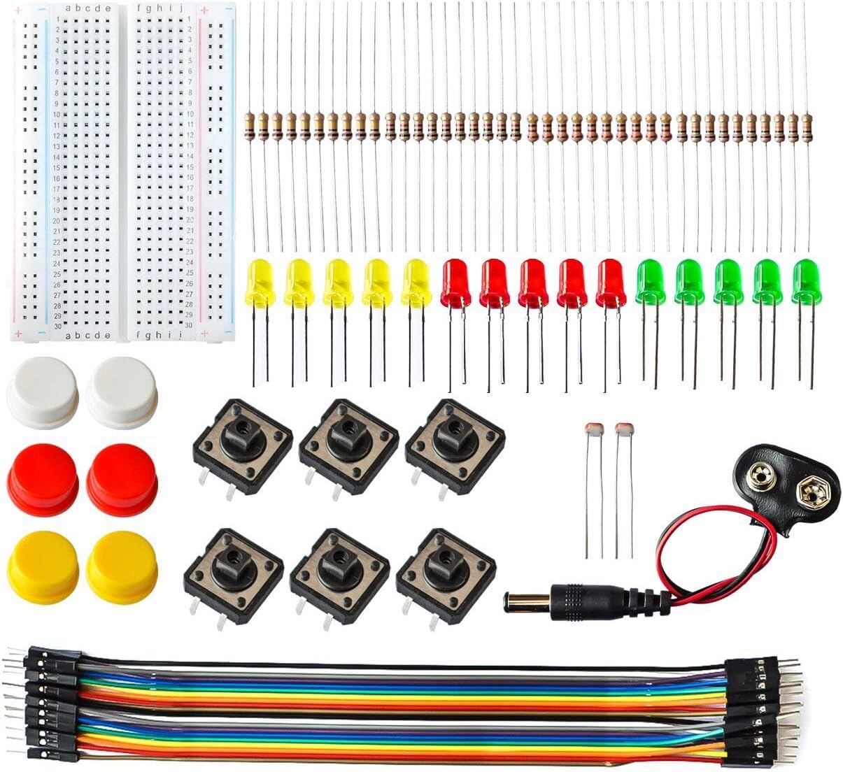 RedTagCanada Starter Kit Uno R3 Mini Breadboard LED Jumper Wire Button for arduino DIY Kit ...