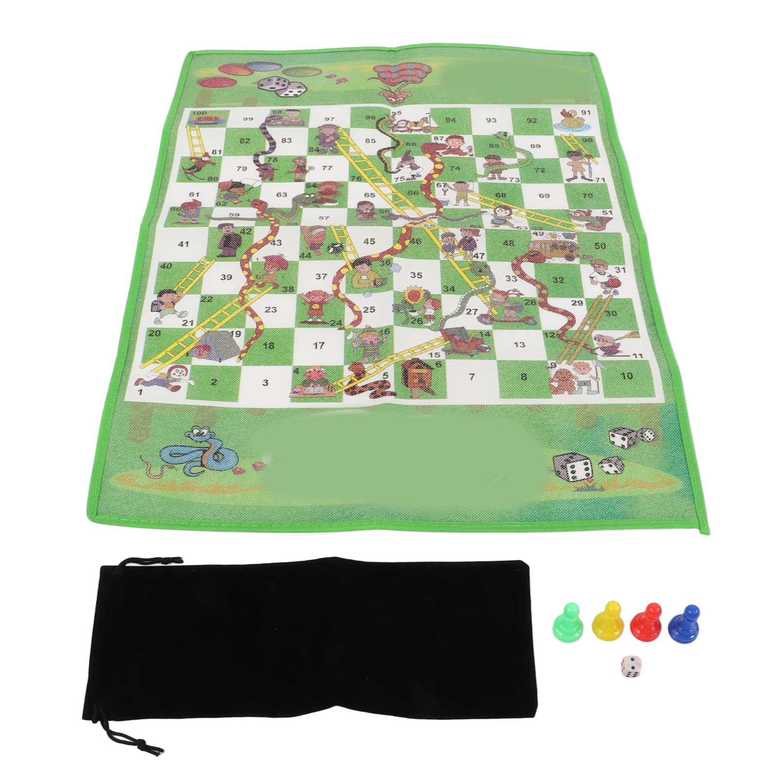 Ladder Board Game Desktop Aeroplane Chess Set Childrens Family Pachisi ...