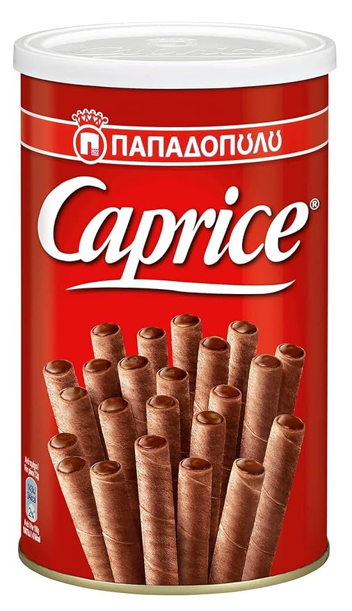 Papadopoulos Caprice Classic Delicious Wafer Roll Sticks with Hazelnut ...