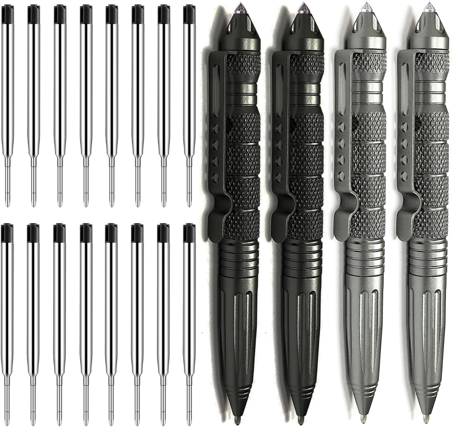 Amazon.com : Origin-Joy 4 Pack Tungsten Steel Military Tactical Pen Set ...