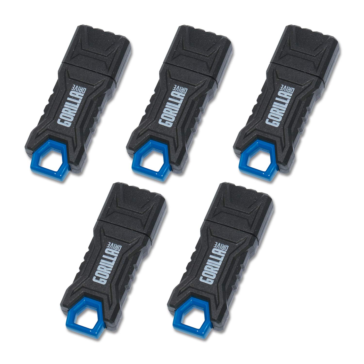 GorillaDrive Ruggedized 64GB USB Flash Drive (5-Pack) : Amazon.in ...