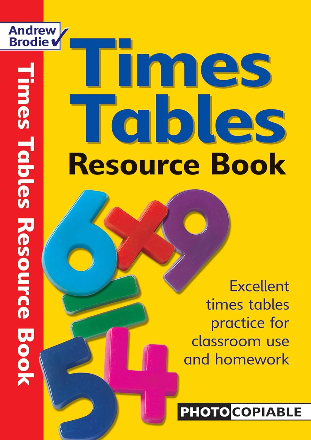 Times Tables Resource Book: Photocopiable Resource Book for Times ...