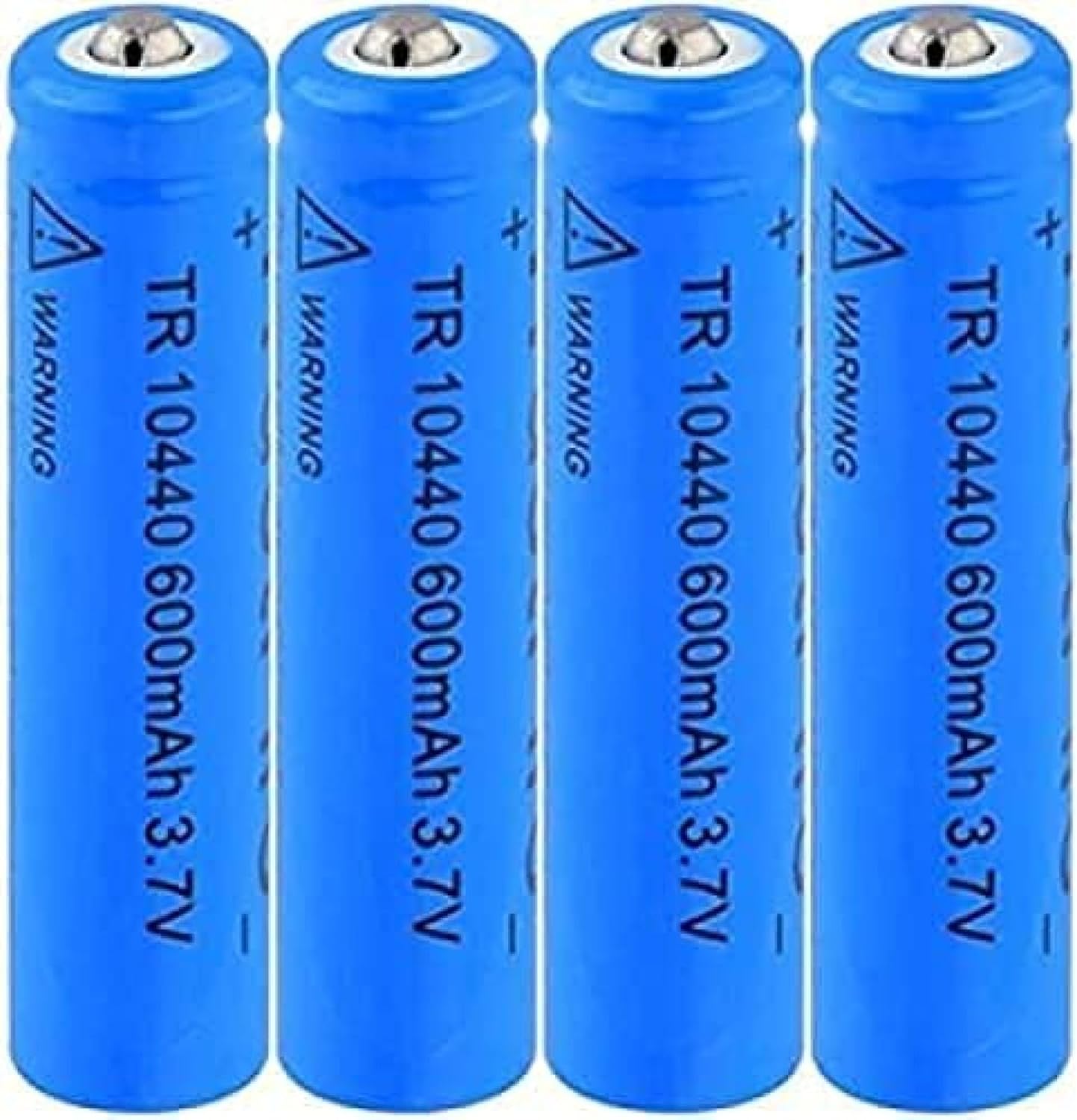 Amazon.com: KIROJA 10440 Rechargeable Lithium Batteries 3.7v 600Mah Li ...
