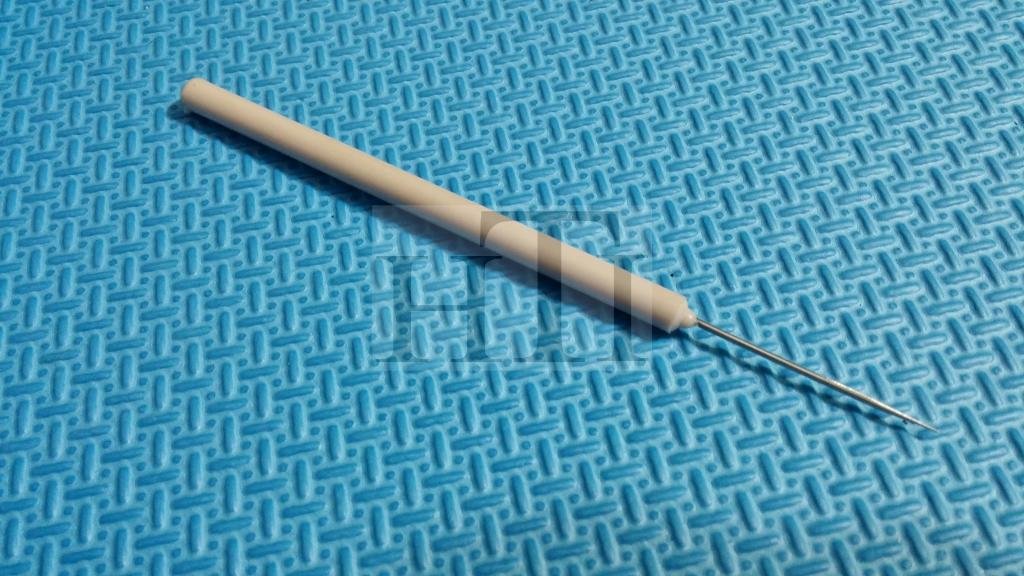 DISSECTING DISSECTION TEASING NEEDLE STRAIGHT WITH PLASTIC HANDLE (HTI ...