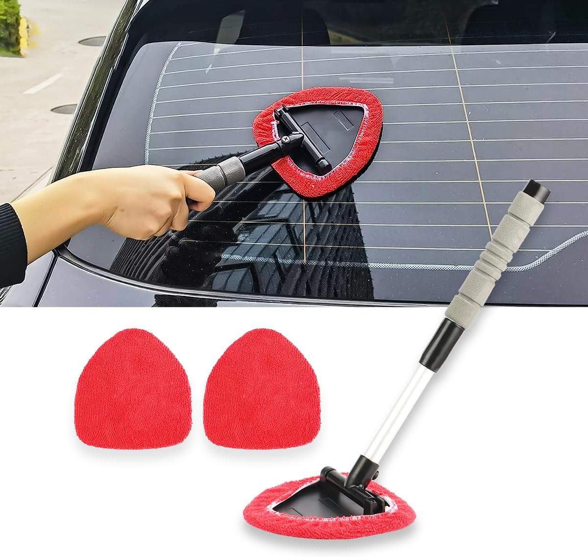 Amazon.com: Kewucn Car Windshield Cleaning Tool and Glass Defogging ...