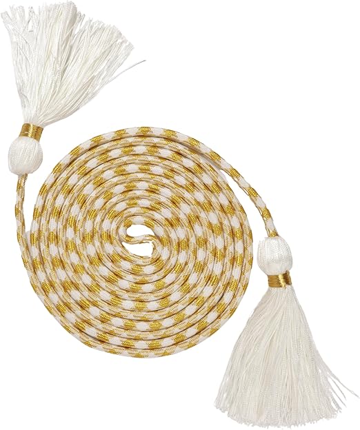 Needzo White Cincture for Albs Liturgical Rope Belt for Priests ...