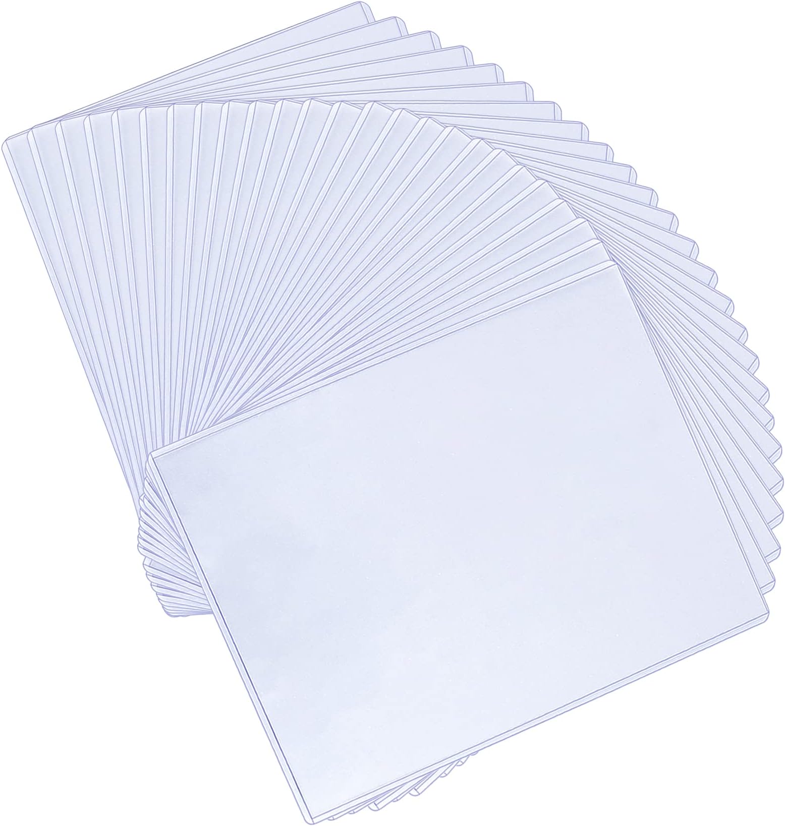 Amazon.com : 12 Pcs 8.5 x 11'' Rigid Print Protectors, Clear Rigid Top ...