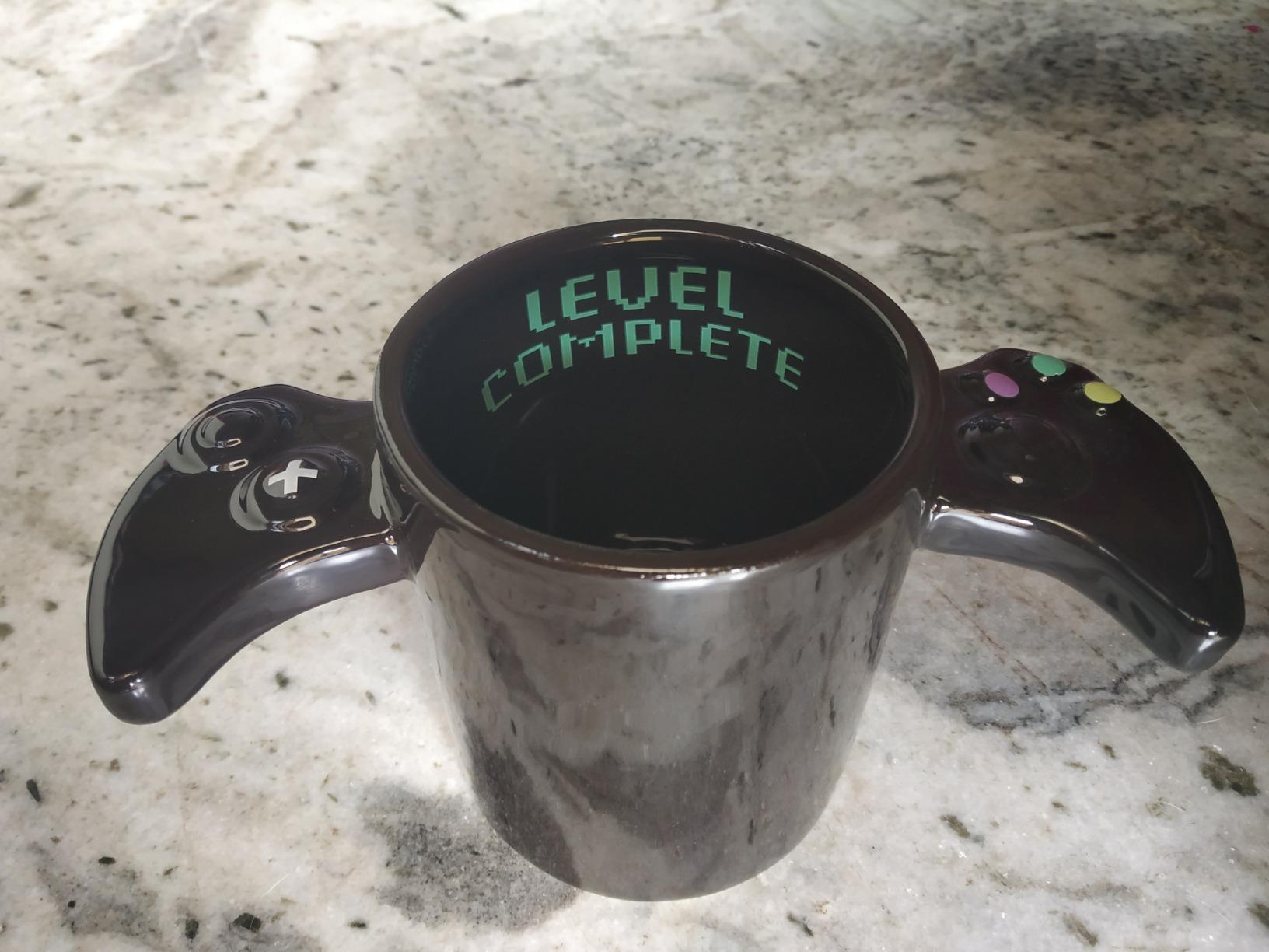 GeekGoodies Game Over Ceramic Mug Retro Game-pad Controller Coffee Mug ...