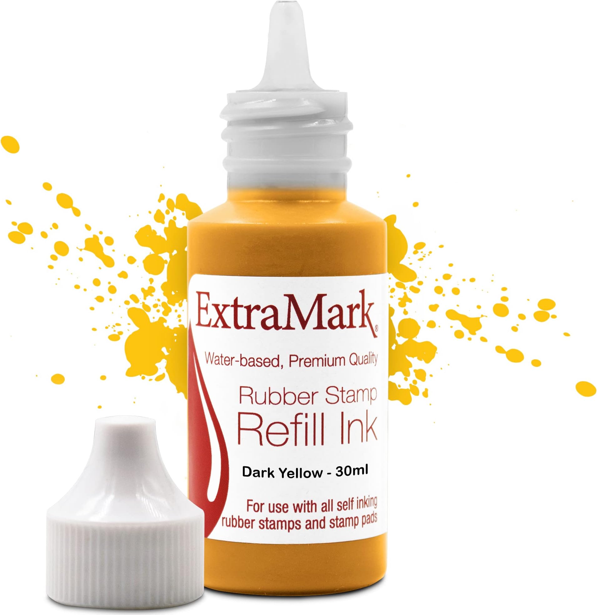 Amazon.com : ExtraMark Premium Stamp Refill Ink for Self-Inking Stamps ...