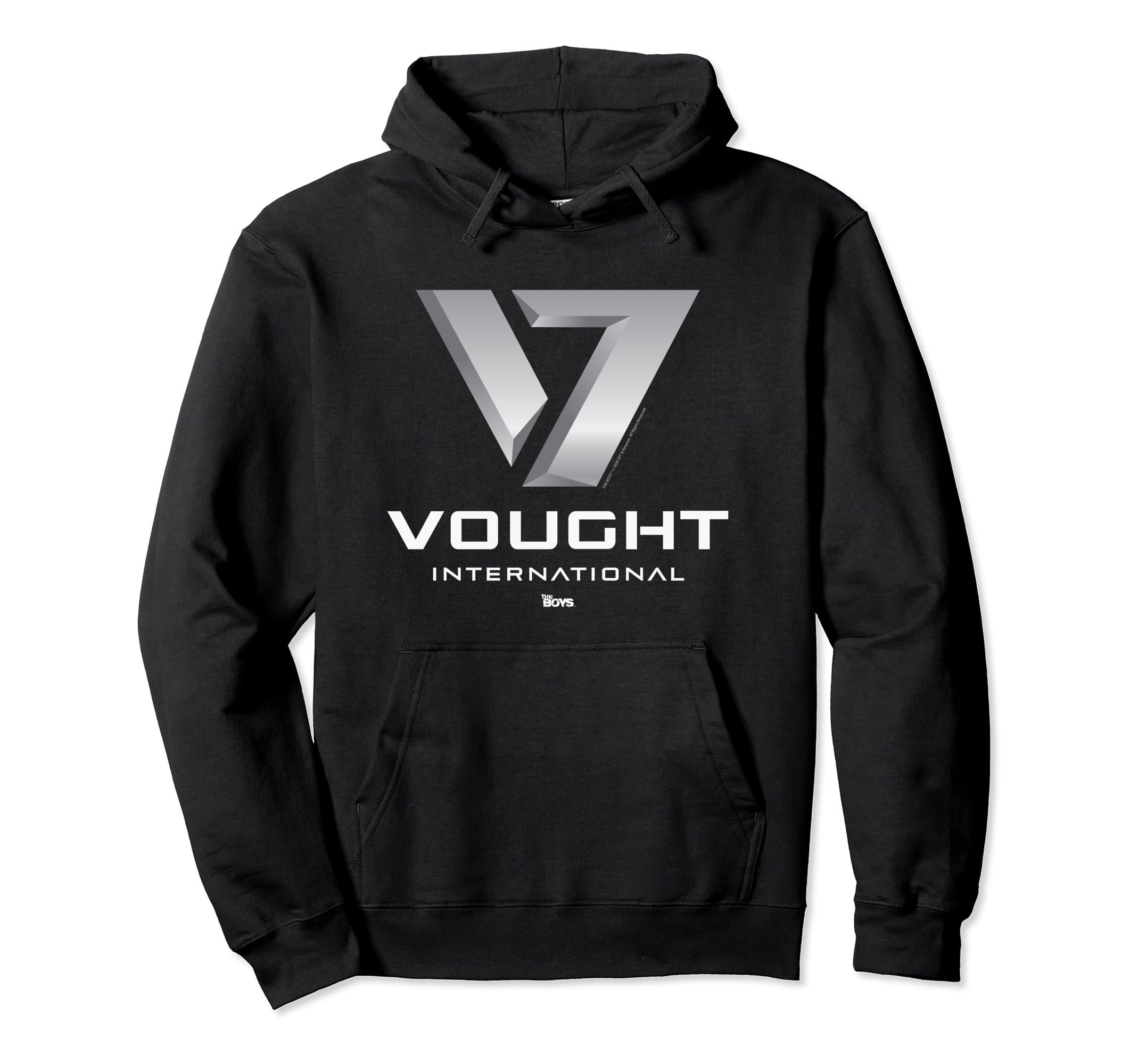 Amazon.com: The Boys Vought International Logo Pullover Hoodie ...