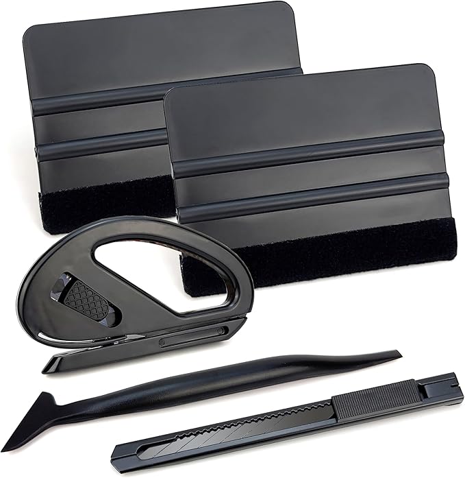 Umaki Black Car Wrap Kit Decal Applicator Auto Window Film Tools ...