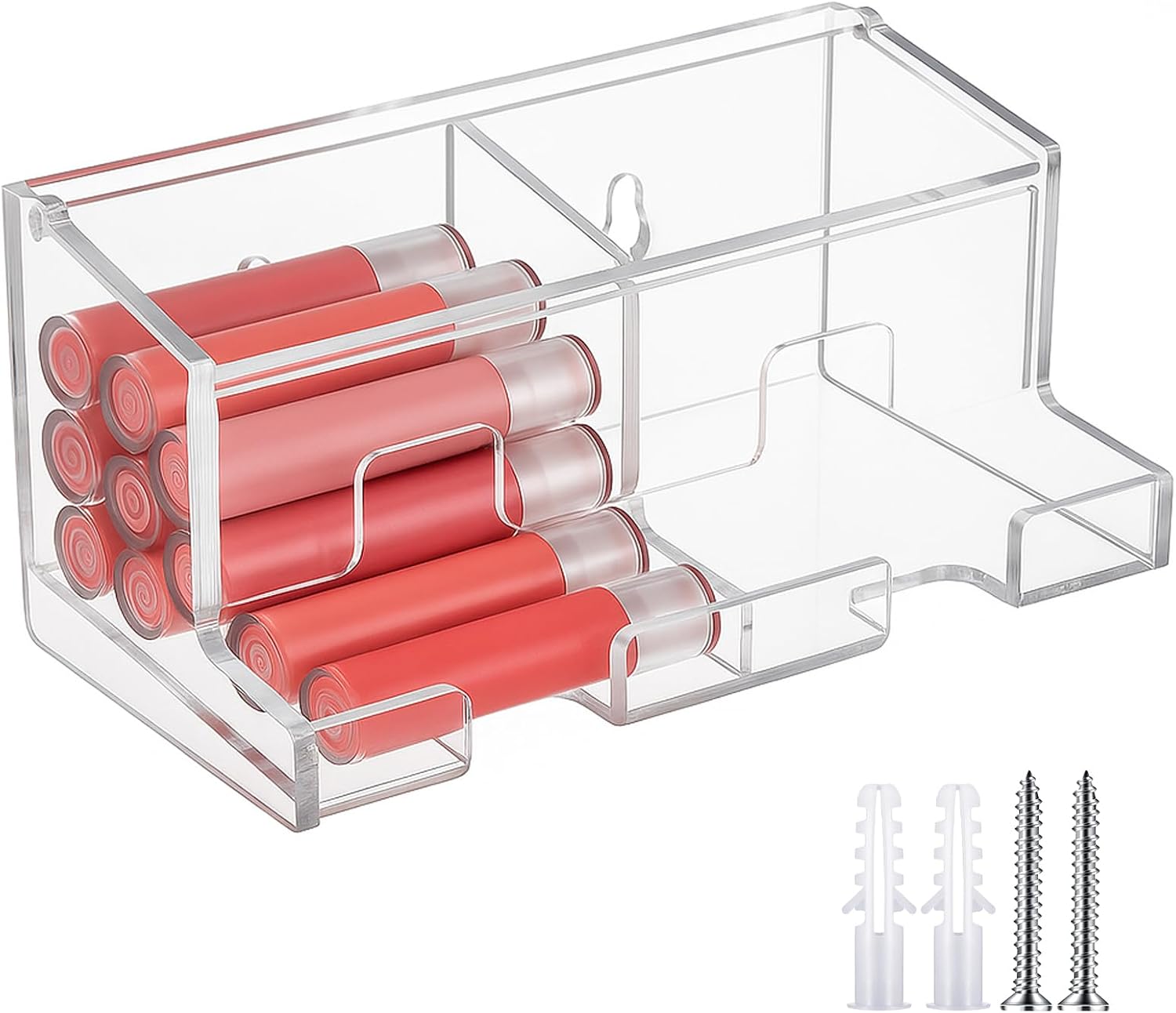 Amazon.com: AceOrbit Clear Acrylic Lip Balm Dispenser with Lid, 2 ...
