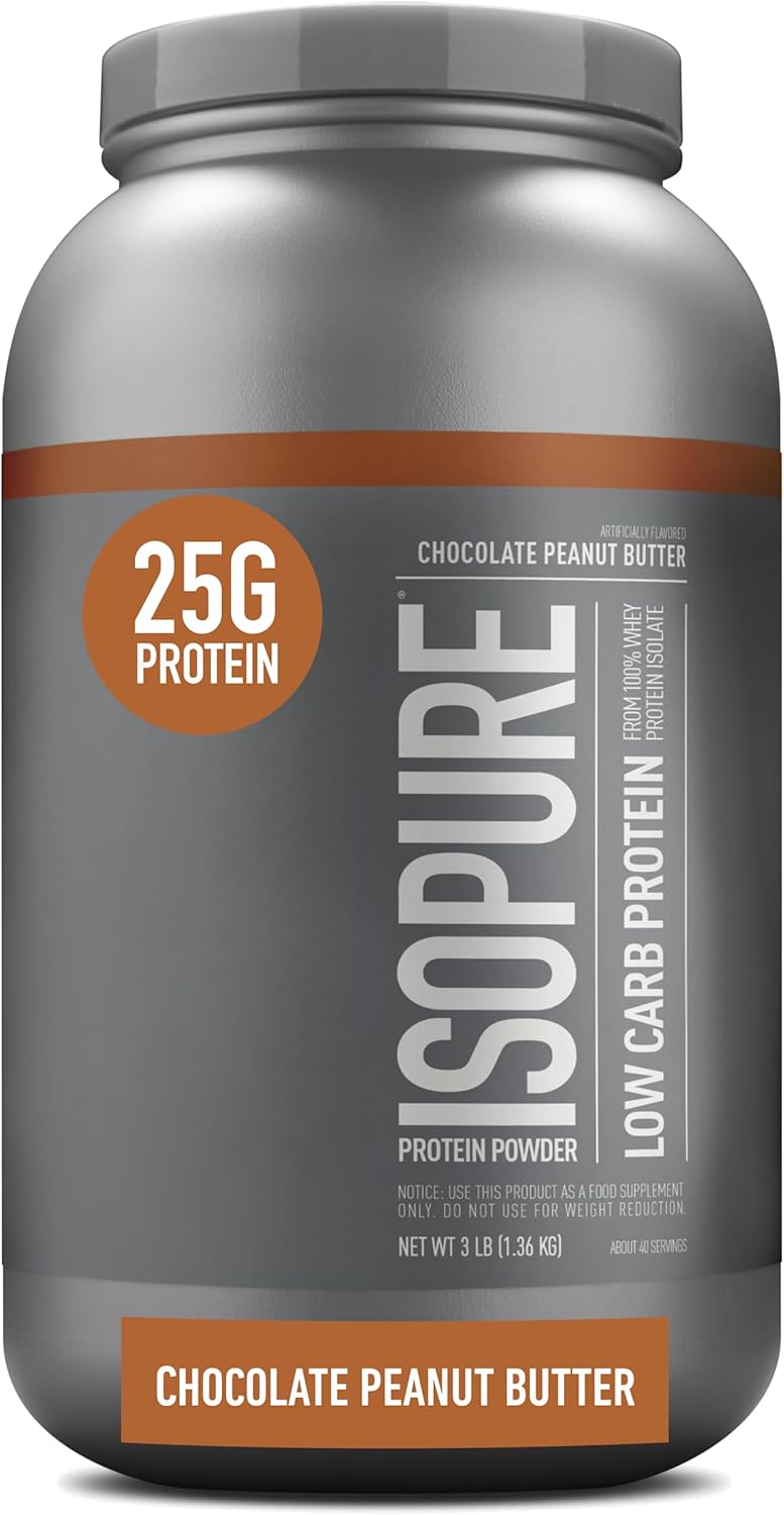 Amazon.com: Isopure Protein Powder, Low Carb Whey Isolate with Vitamin ...