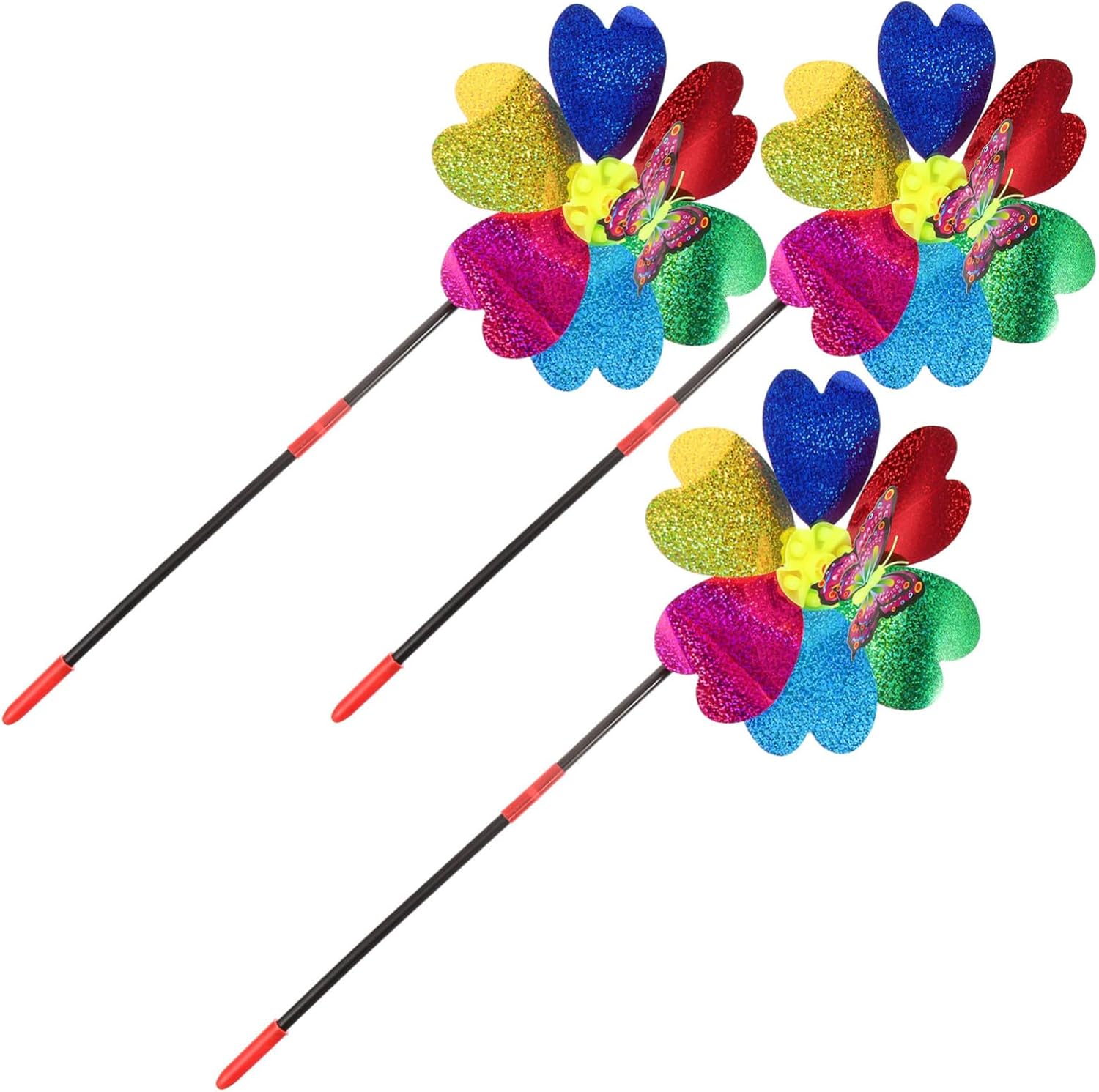 Amazon.com: Abaodam 3pcs Pinwheels for Boys and Girls Outdoor Spinners Wind Spinner for Outside ...