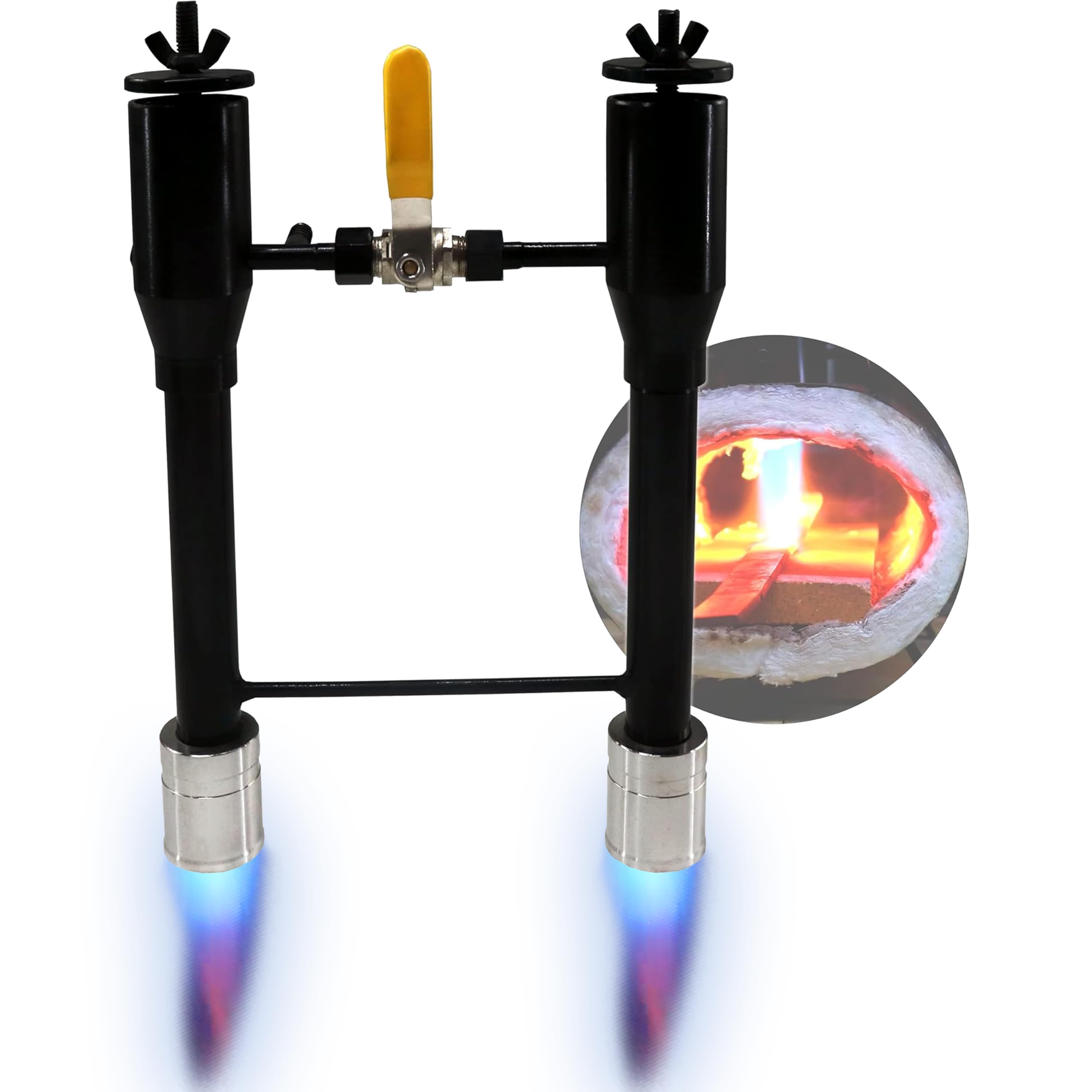 Amazon.com: Simond Store Propane Forge Double Burner Kit, Propane ...