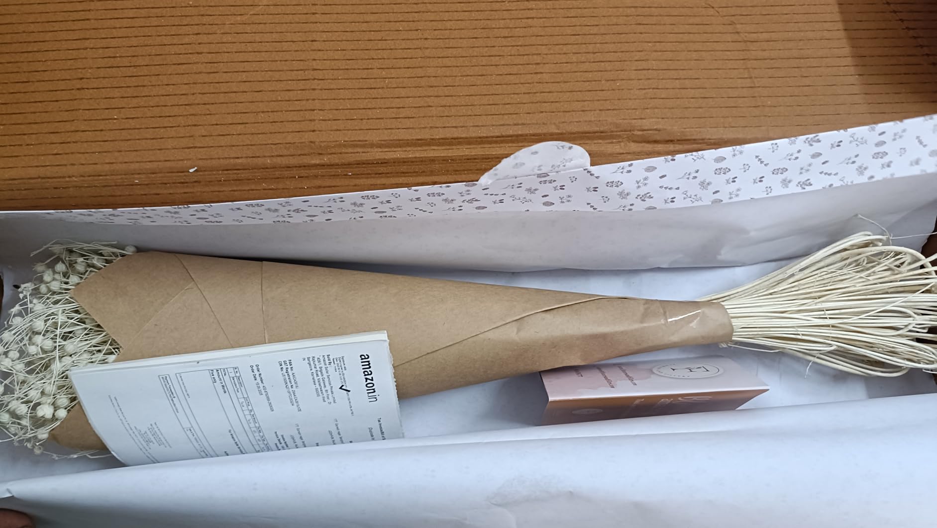 Flowers and Fillers | White Lino (100 Grams) | Natural Dried Flower ...